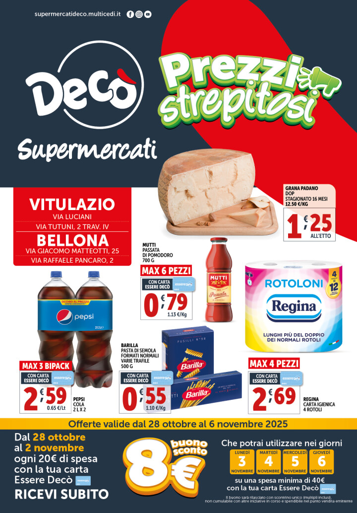 Deco Supermercati - Prezzi Strepitosi