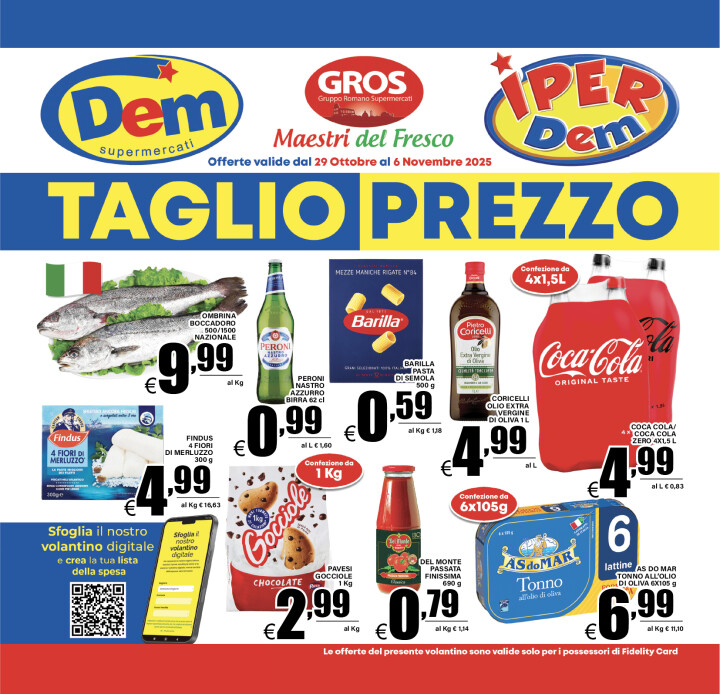 Dem Supermercati - Taglio Prezzo