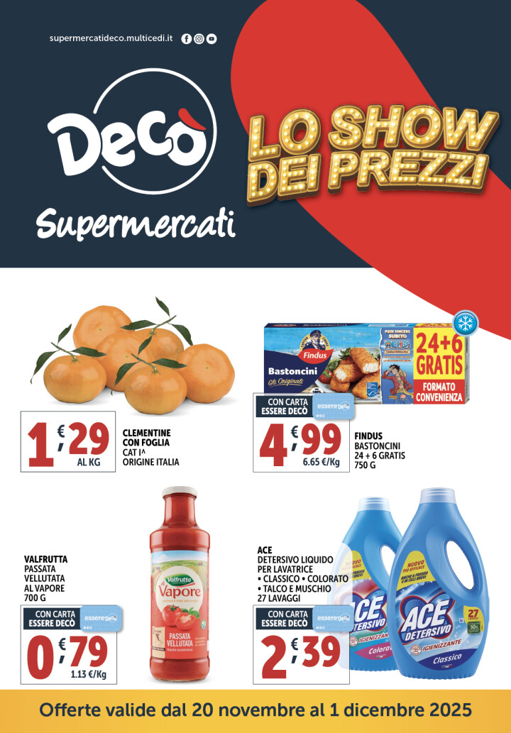 Deco Supermercati - Lo Show Dei Prezzi
